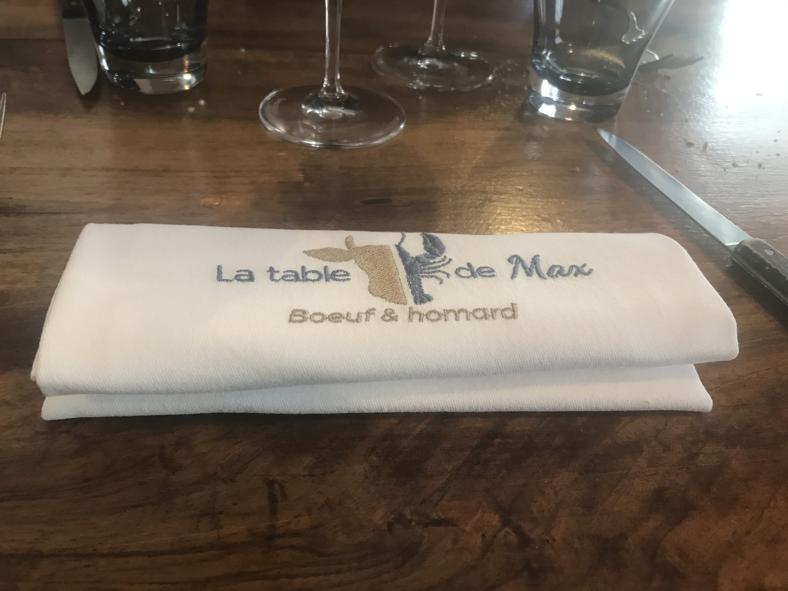 La table de Max à Lyon et son duo magique boeuf et homard - HAPPY-FOODIE